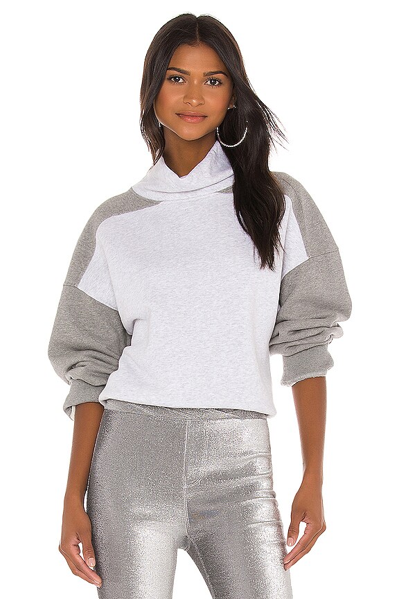 RTA Robin Sweatshirt in Mix Grey | REVOLVE