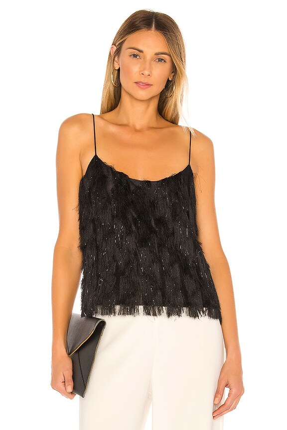 RACHEL ZOE Mika Top in Black | REVOLVE