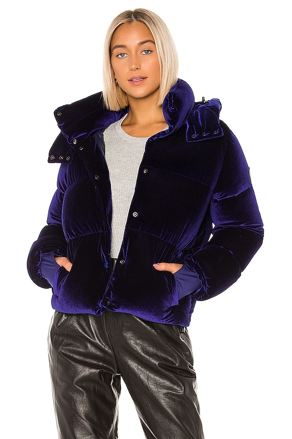 SAM. Velvet Sydney Puffer Jacket in Sapphire | REVOLVE