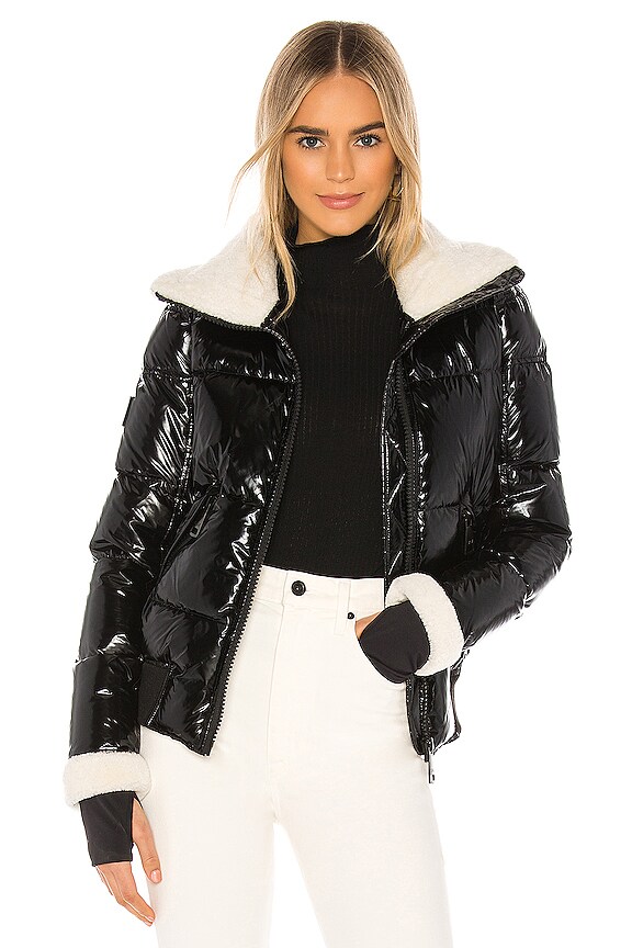 SAM. Ellie Puffer Jacket in Caviar | REVOLVE
