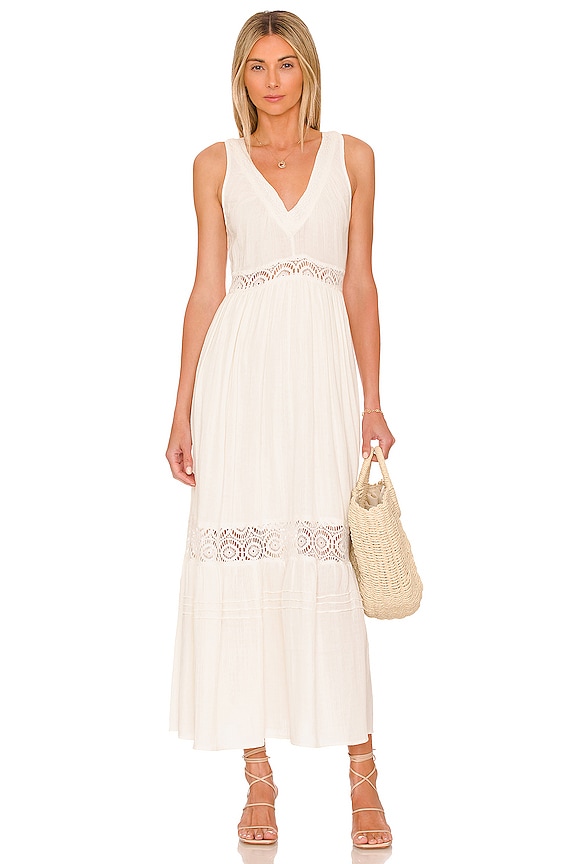 Sanctuary ROBE MAXI LACE en Muslin | REVOLVE