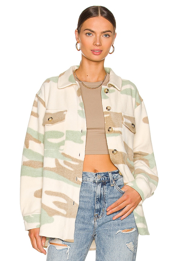 Sanctuary Shacket in Shasta Camo | REVOLVE