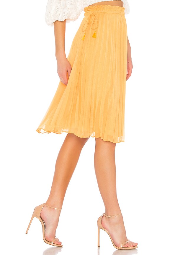 SAYLOR Alberta Skirt in Mustard | REVOLVE