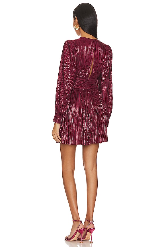 Sabina Musayev Adi Dress in Ruby Wine | REVOLVE