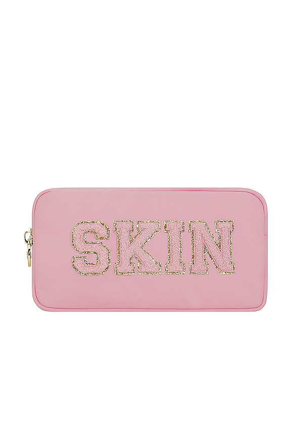 Stoney Clover Lane Skin Small Pouch in Flamingo | REVOLVE