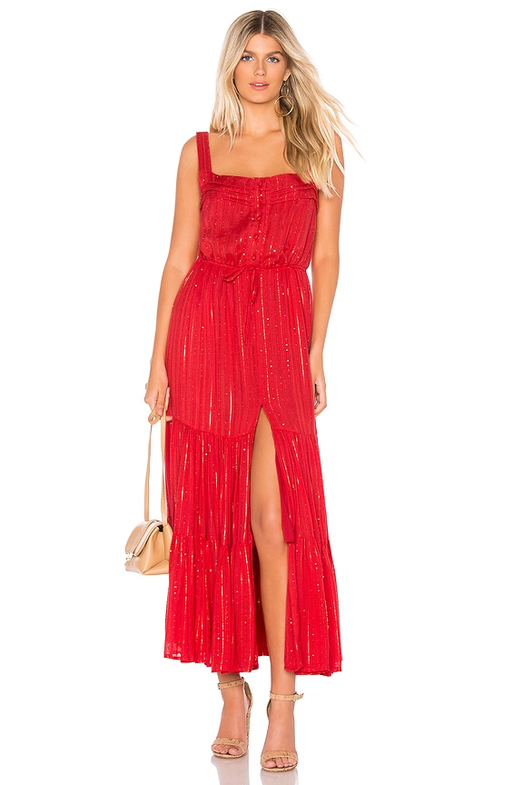 Sundress Lucia Dress in Roma Red | REVOLVE