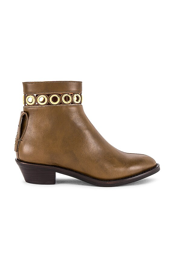 See By Chloe Steffi Boot in Medium Brown | REVOLVE