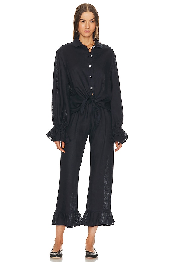 Sleeper Rumba Lounge Suit in Navy | REVOLVE