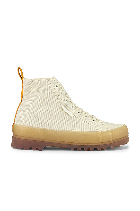 Superga 2341 Alpine Jellygum Cotu Sneaker in Beige Light Sand | REVOLVE