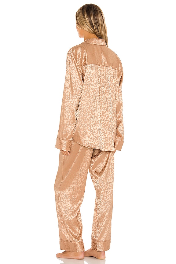 Show Me Your Mumu Classic PJ Set in Gold Cheetah | REVOLVE