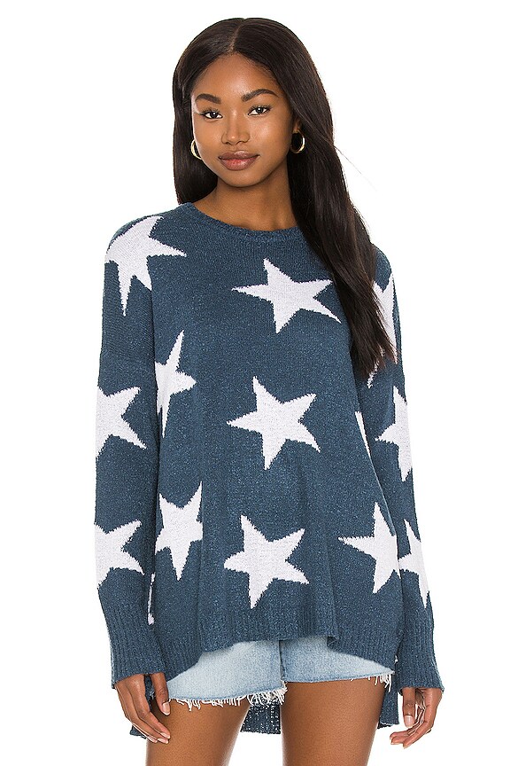 Show Me Your Mumu Bronson Sweater in Star Tossed Knit | REVOLVE