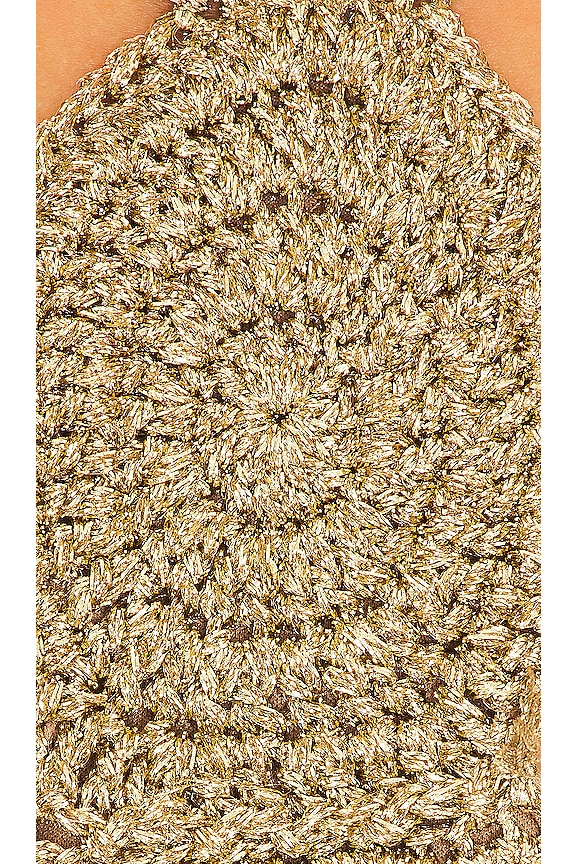 SIMONMILLER Beep Beep Dress in Star Gold | REVOLVE