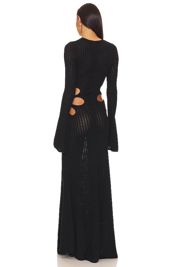 SAU LEE Destiny Dress in Black | REVOLVE