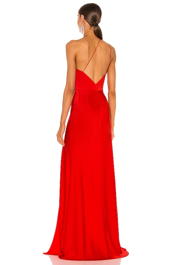 SAU LEE Hailey Dress in Cherry Red | REVOLVE