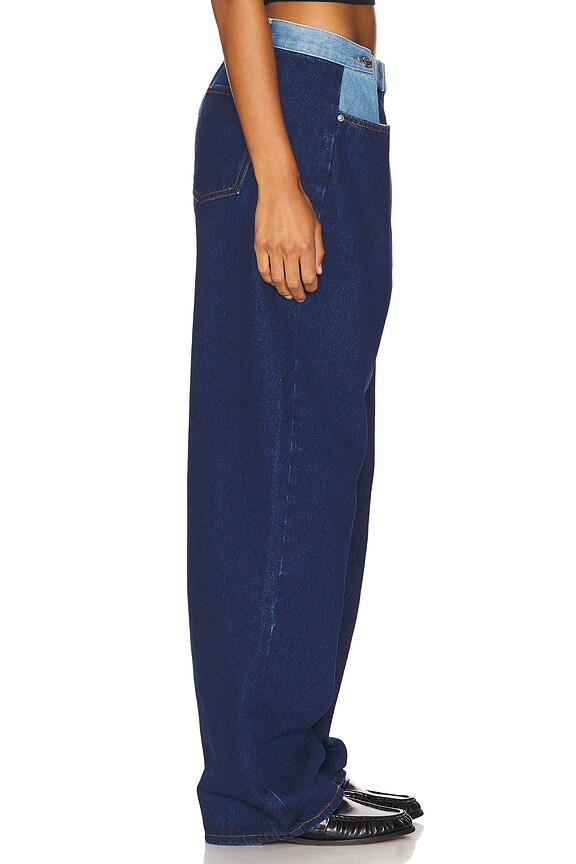 Steve Madden Emeric Pant in Denim Multi | REVOLVE