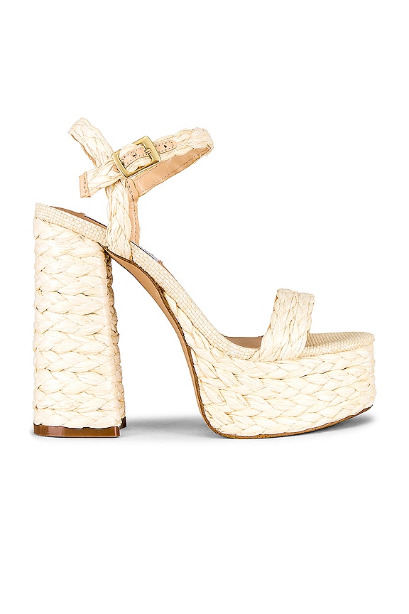 Steve Madden Tiera Platform in Raffia | REVOLVE