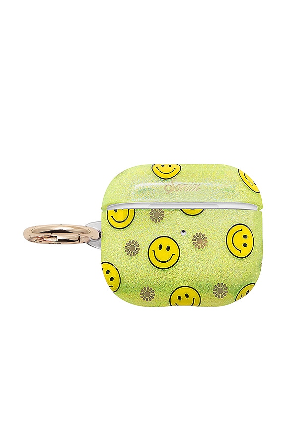 Sonix AirPod 3rd Generation Case in Neon Smiley Yellow | REVOLVE
