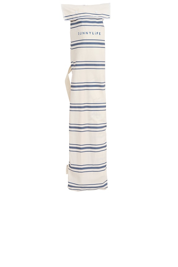 Sunnylife The Resort Luxe Beach Umbrella in Coastal Blue | REVOLVE