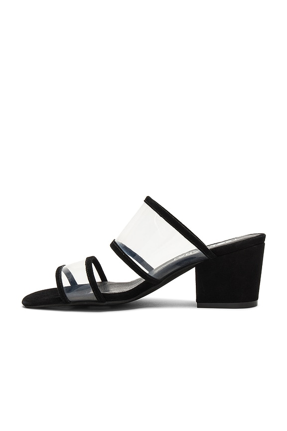 Sol Sana Ziggy Mule in Black Suede | REVOLVE