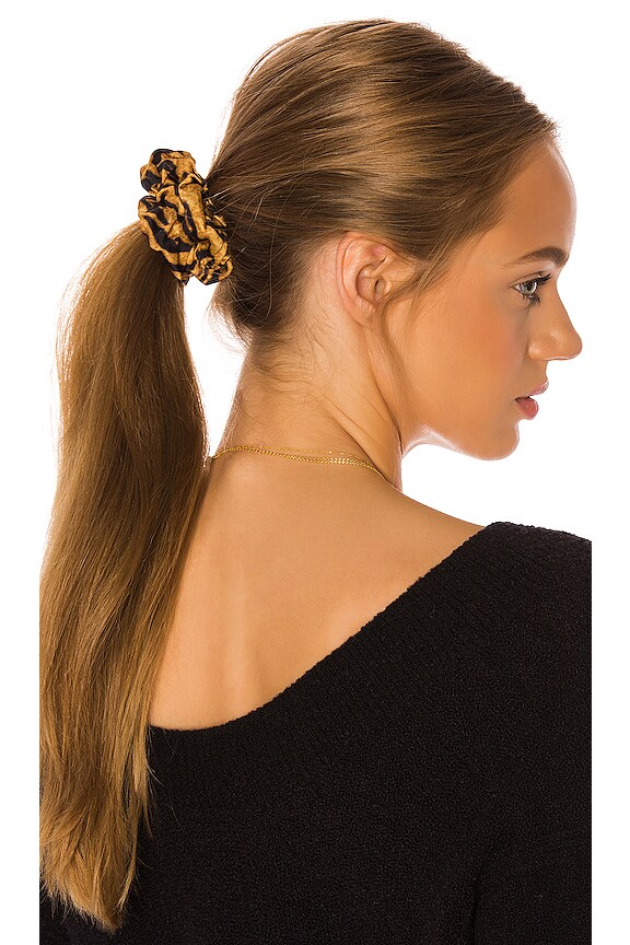 Song of Style Scrunchie in Tiger Multi | REVOLVE