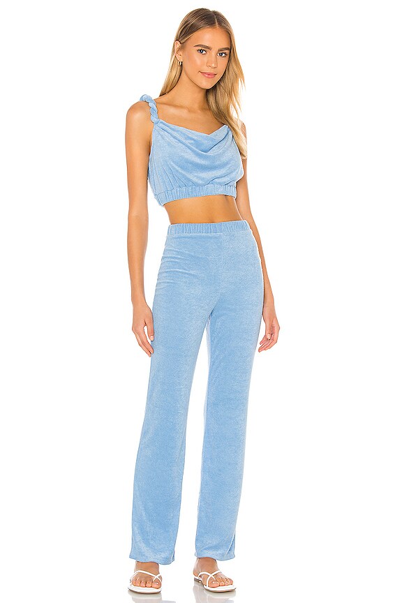 Song of Style Maureen Top in Teapot Blue | REVOLVE