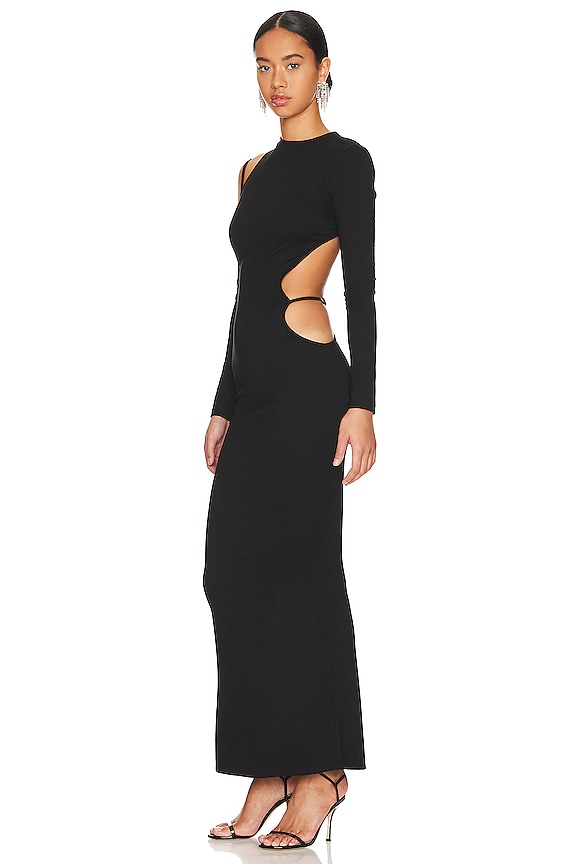 superdown Margo Open Back Gown in Black | REVOLVE