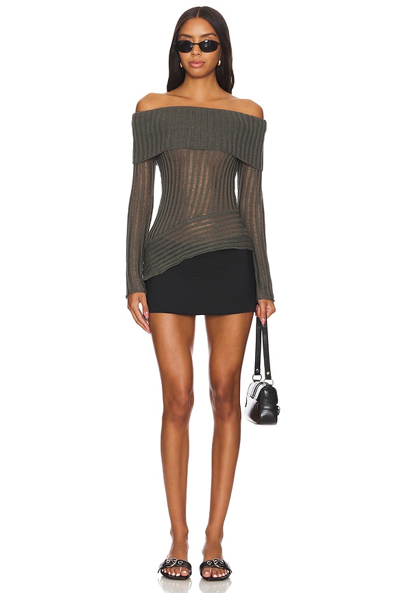 superdown Tawny Sweater in Grey | REVOLVE