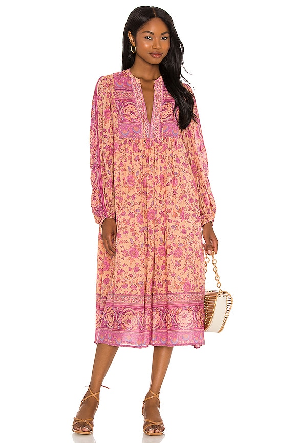 SPELL Folk Song Boho Dress in Blossom | REVOLVE