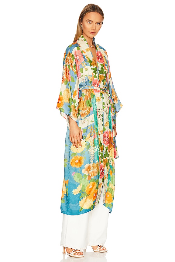 SPELL Carrie Robe in Blue | REVOLVE