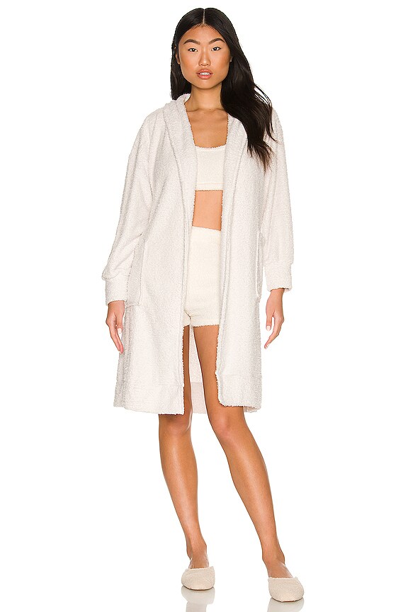 Splendid Fuzzy Cozy PJ Robe in Ivory | REVOLVE