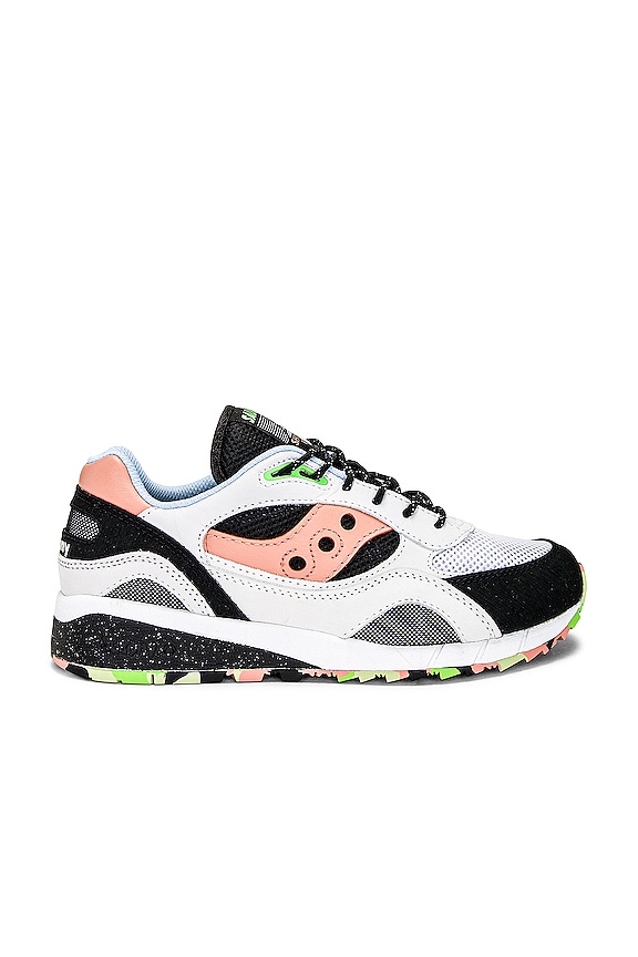 Saucony Shadow 6000 Otherworld in White & Blush | REVOLVE