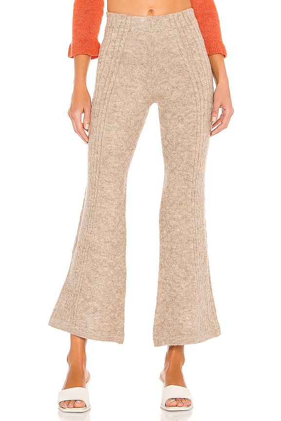Tach Clothing Agafia Knit Pant in Cream | REVOLVE