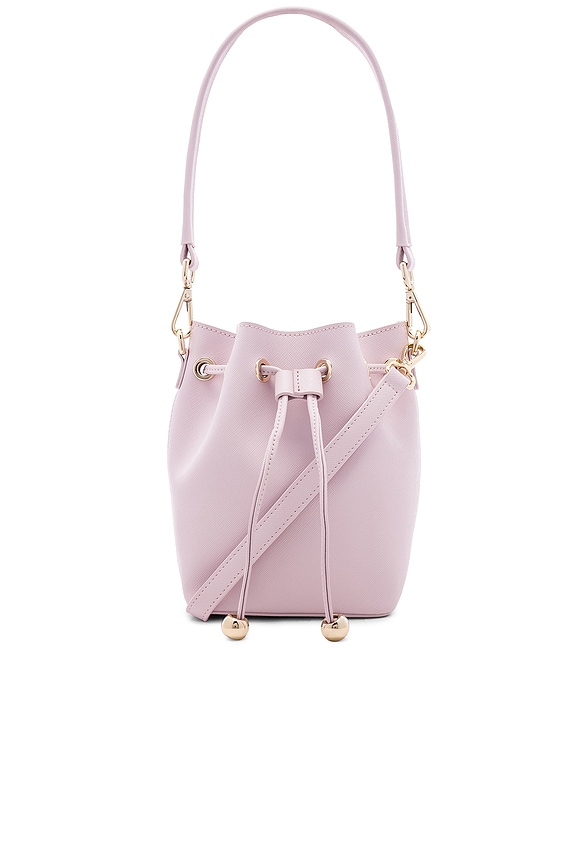 the daily edited Mini Bucket Bag in Lilac | REVOLVE