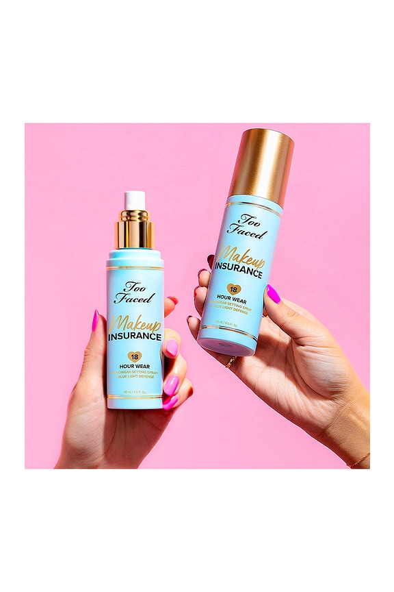 Too Faced Makeup Insurance Longwear Setting Spray + Blue Light Defnse ...