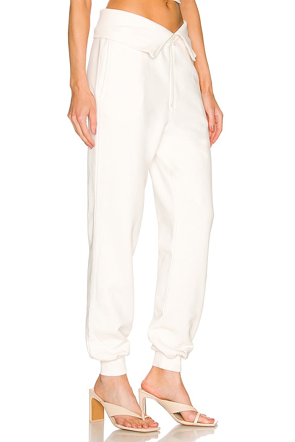 The Range Fold Over Zip Jogger in Lt Shell | REVOLVE