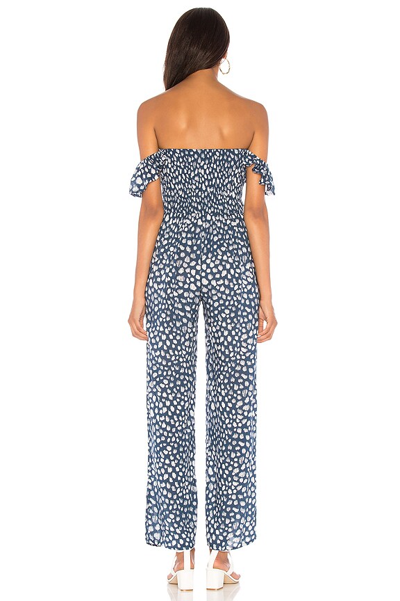 Tiare Hawaii Jade Jumpsuit in Frost Navy | REVOLVE