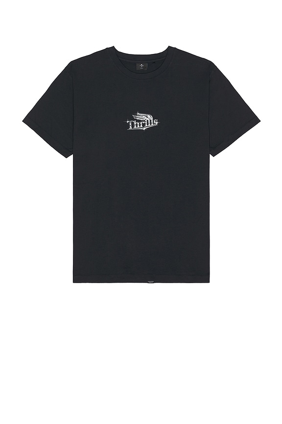 THRILLS Chrome Smith Merch Fit Tee in Twilight Black | REVOLVE