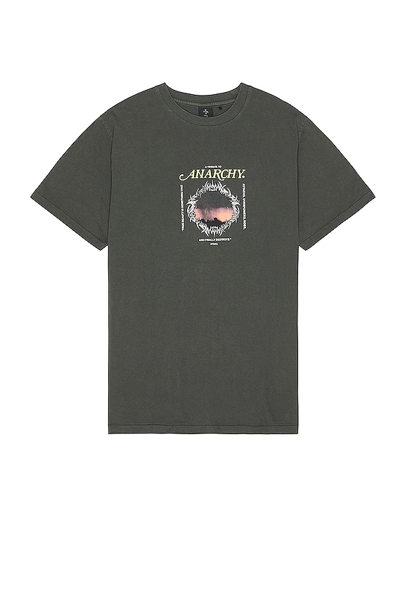 THRILLS Tribute To Anarchy Merch Fit Tee in Merch Black | REVOLVE