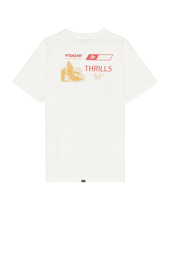 THRILLS Beholder Merch Fit Tee in Unbleached | REVOLVE