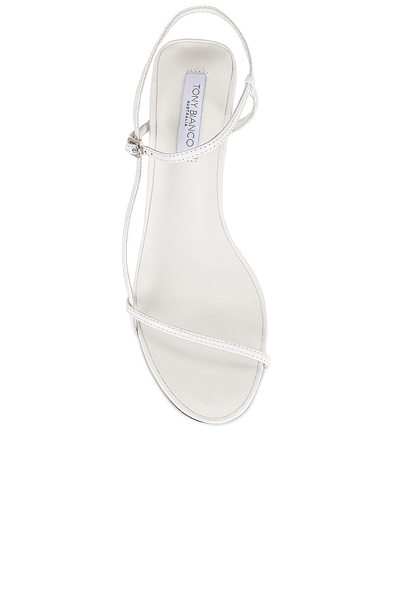 Tony Bianco Caprice Heel in White Kid | REVOLVE