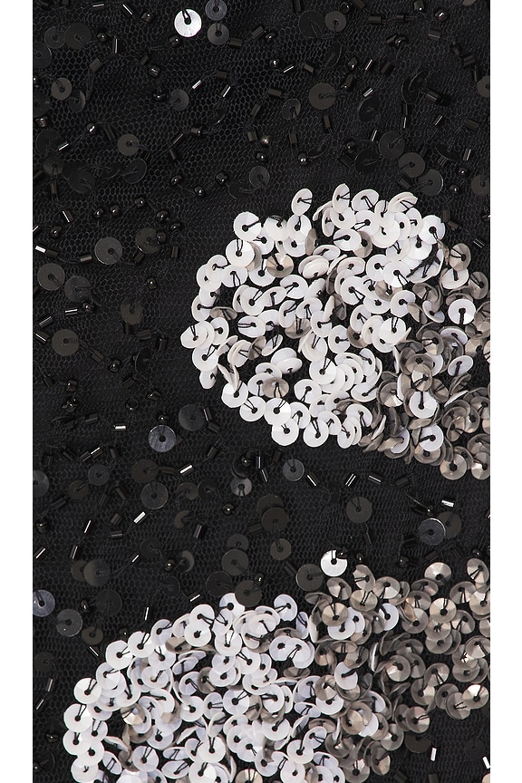 Tularosa Bellini Sequin Dress in Black Burst | REVOLVE