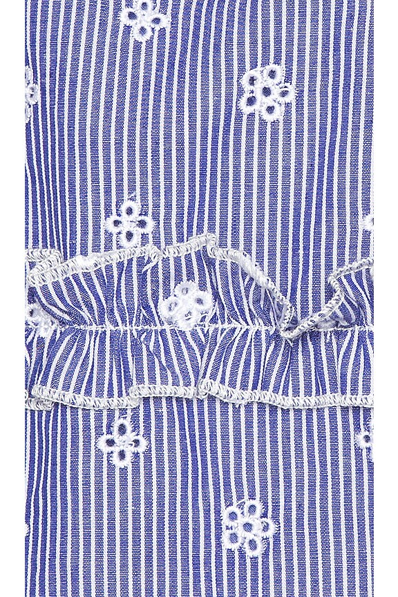 Tularosa Raven Dress in Navy & White | REVOLVE