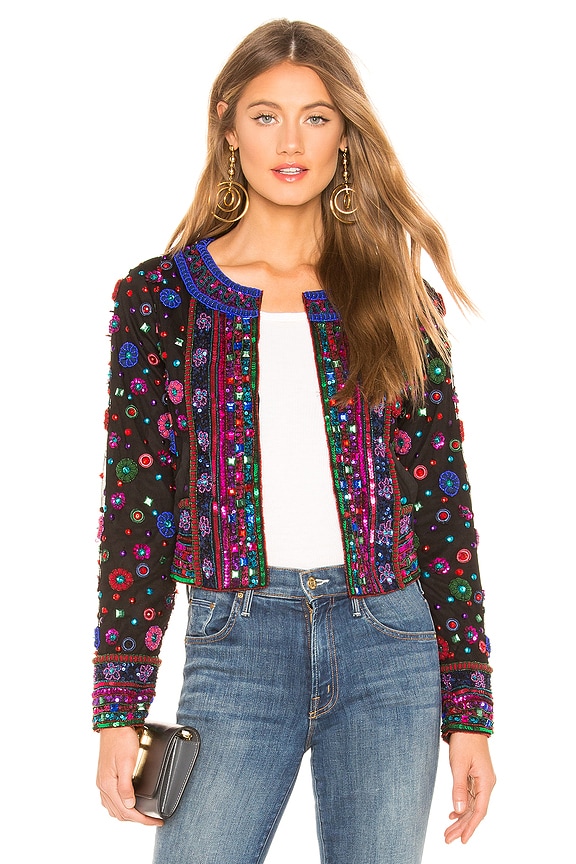 Tularosa Georgina Jacket in Pink Multi | REVOLVE