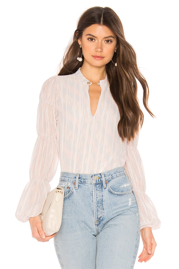 Tularosa Lenara Top in Ivory | REVOLVE