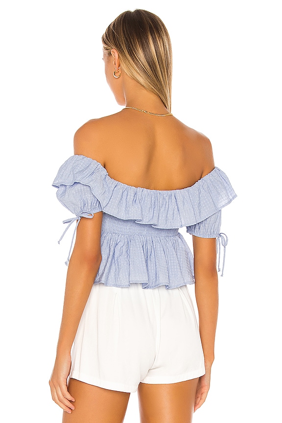 Tularosa Maggie Top in Powder Blue | REVOLVE