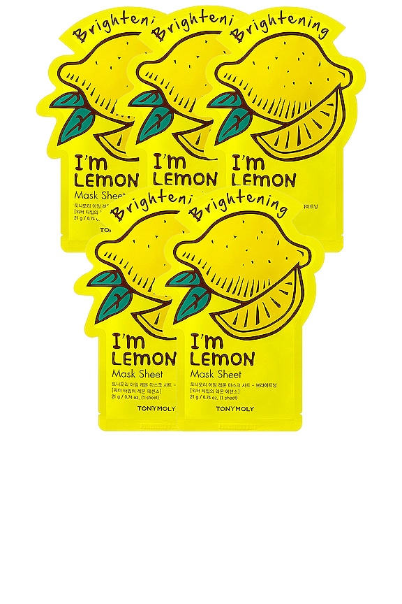 TONYMOLY I'm Lemon Sheet Mask 5 Pack | REVOLVE