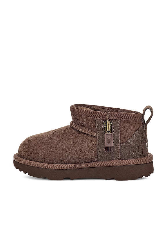 UGG Toddlers Classic Ultra Mini Boot in Burnt Cedar | REVOLVE