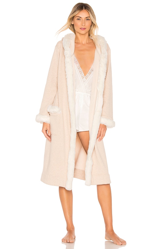UGG Duffield Deluxe II Robe in Oatmeal Heather | REVOLVE
