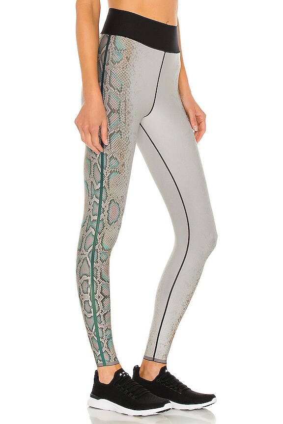 ultracor Python Scent Ultra High Rise Legging in Grey Aqua & Peacock ...