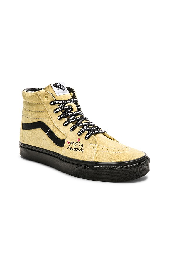Vans x A Tribe Called Quest Sk8-Hi in Mellow Yellow & Spectra Yellow ...